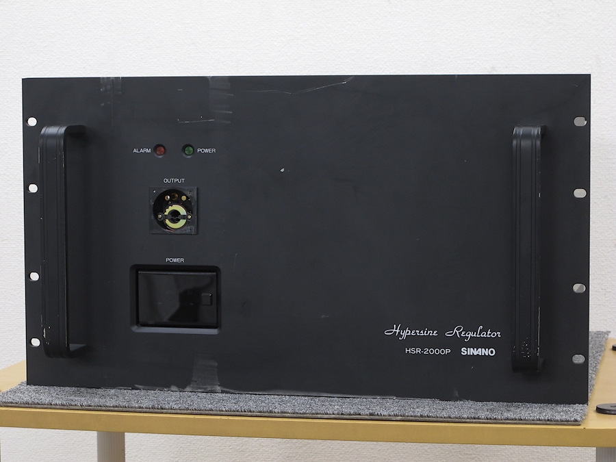 【中古】信濃電気 SINANO HSR-2000P HYPERSINE REGULATOR 電源 @30307の落札情報詳細 - Yahoo!オークション落札価格検索 オークフリー