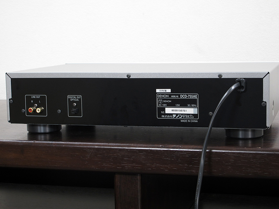 デノン DENON DCD-755AE SP CDプレーヤー 元箱付き@22485 / 中古オーディオ買取、販売、通販のショップアフロオーディオ横浜