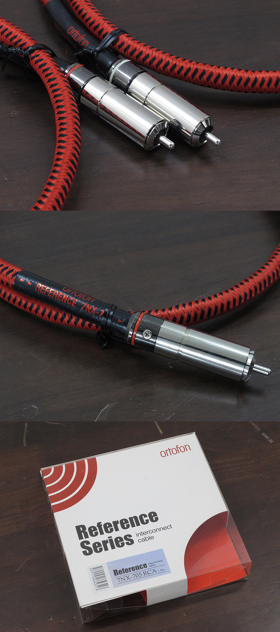 オルトフォン ortofon Reference 7NX-705 RCA 元箱付き @26755 / 中古オーディオ買取、販売、通販のショップ ...