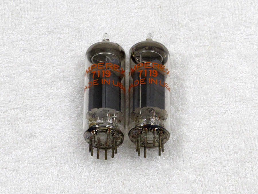 アンペレックス Amperex 7119 E182CC(2本) 真空管 USA製 @27250 / 中古オーディオ買取、販売、通販のショップ ...