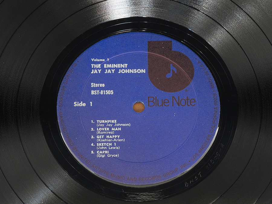 Jay Jay Johnson / The Eminent Vol,1 US盤 レコード @31643 / 中古オーディオ買取、販売、通販の ...