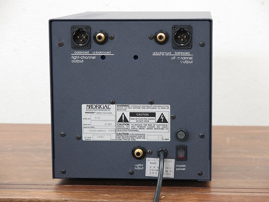 プロシード PROCEED PCD CDプレーヤー @38752 / 中古オーディオ買取、販売、通販のショップアフロオーディオ横浜