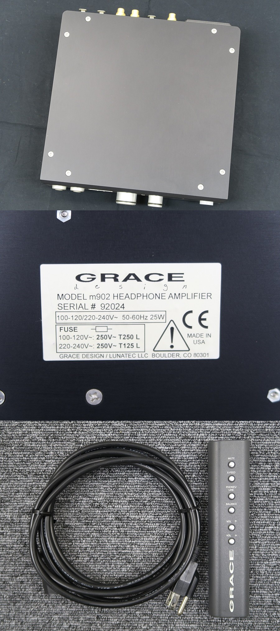 Grace Design m902 D/Aコンバーター @40919 / 中古オーディオ買取、販売、通販のショップアフロオーディオ横浜