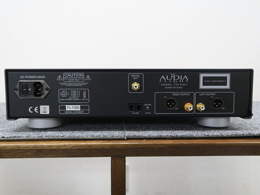 オーディア AUDIA FLIGHT CD TWO CDプレーヤー @43880 / 中古オーディオ買取、販売、通販のショップアフロオーディオ横浜