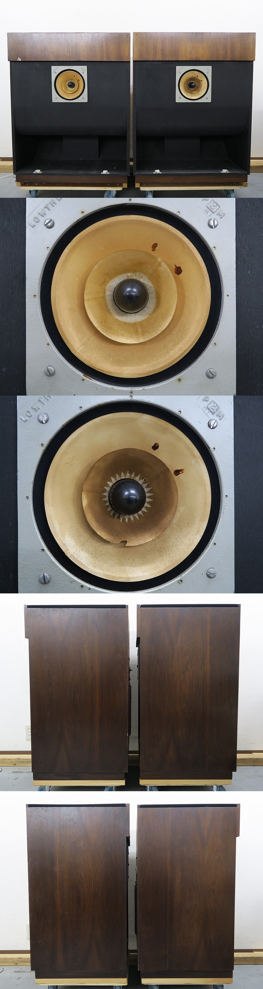【中古】【ジャンク】 ローサー Lowther AUDIOvector スピーカー ペア @44793の落札情報詳細 - Yahoo ...