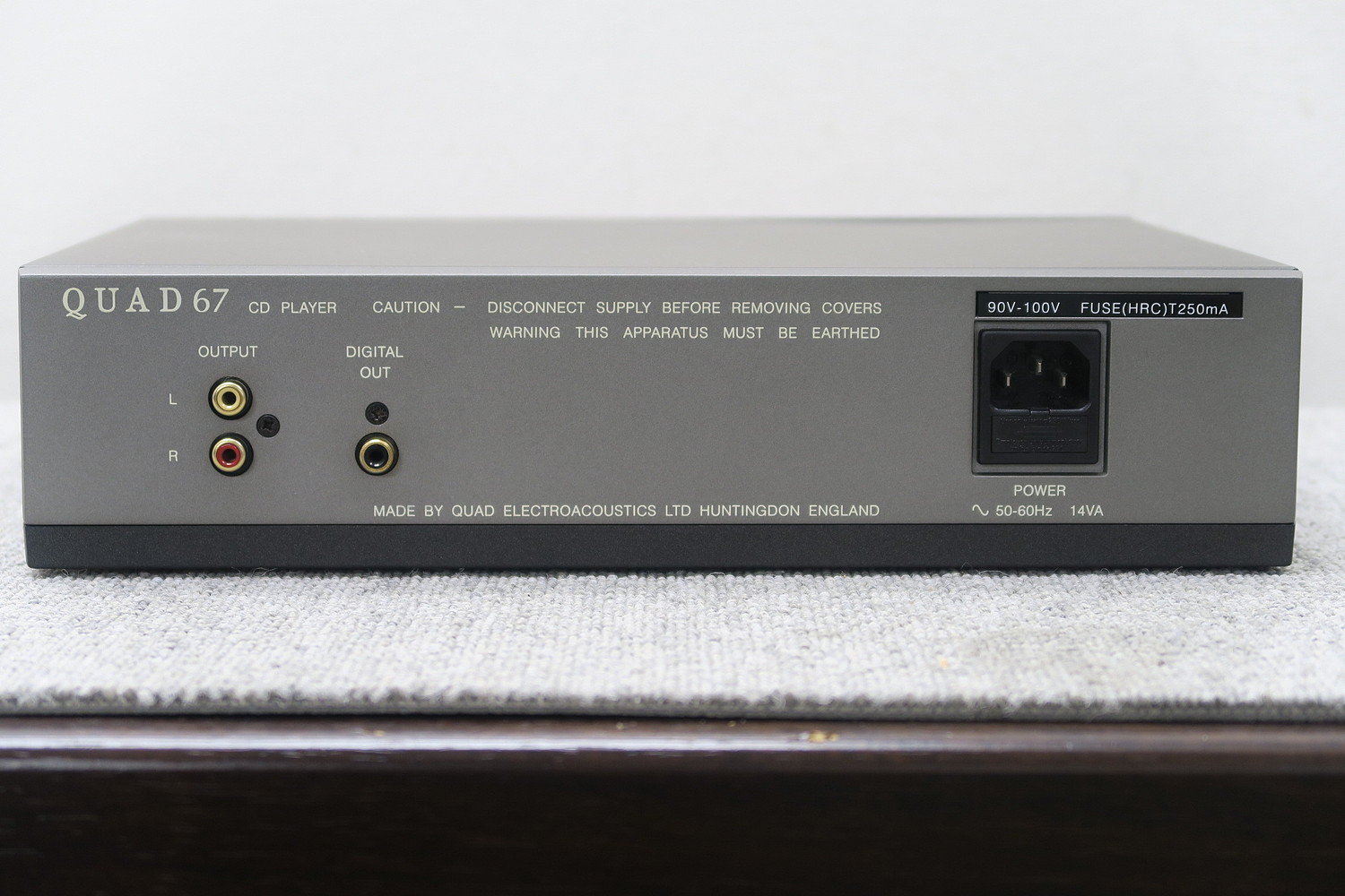 クォード QUAD 67CD CDデッキ @48246 / 中古オーディオ買取、販売、通販のショップアフロオーディオ横浜