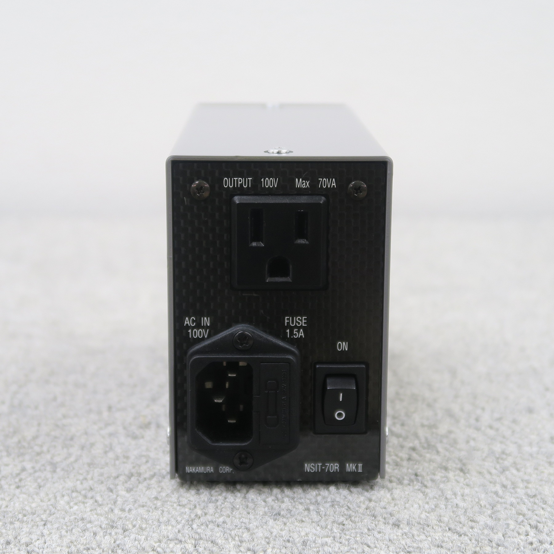 【Sランク】ナカムラセイサクジョ 中村製作所 NSIT-70R MK2 トランス【元箱】@52467 / 中古オーディオ買取、販売、通販のショップアフロオーディオ横浜