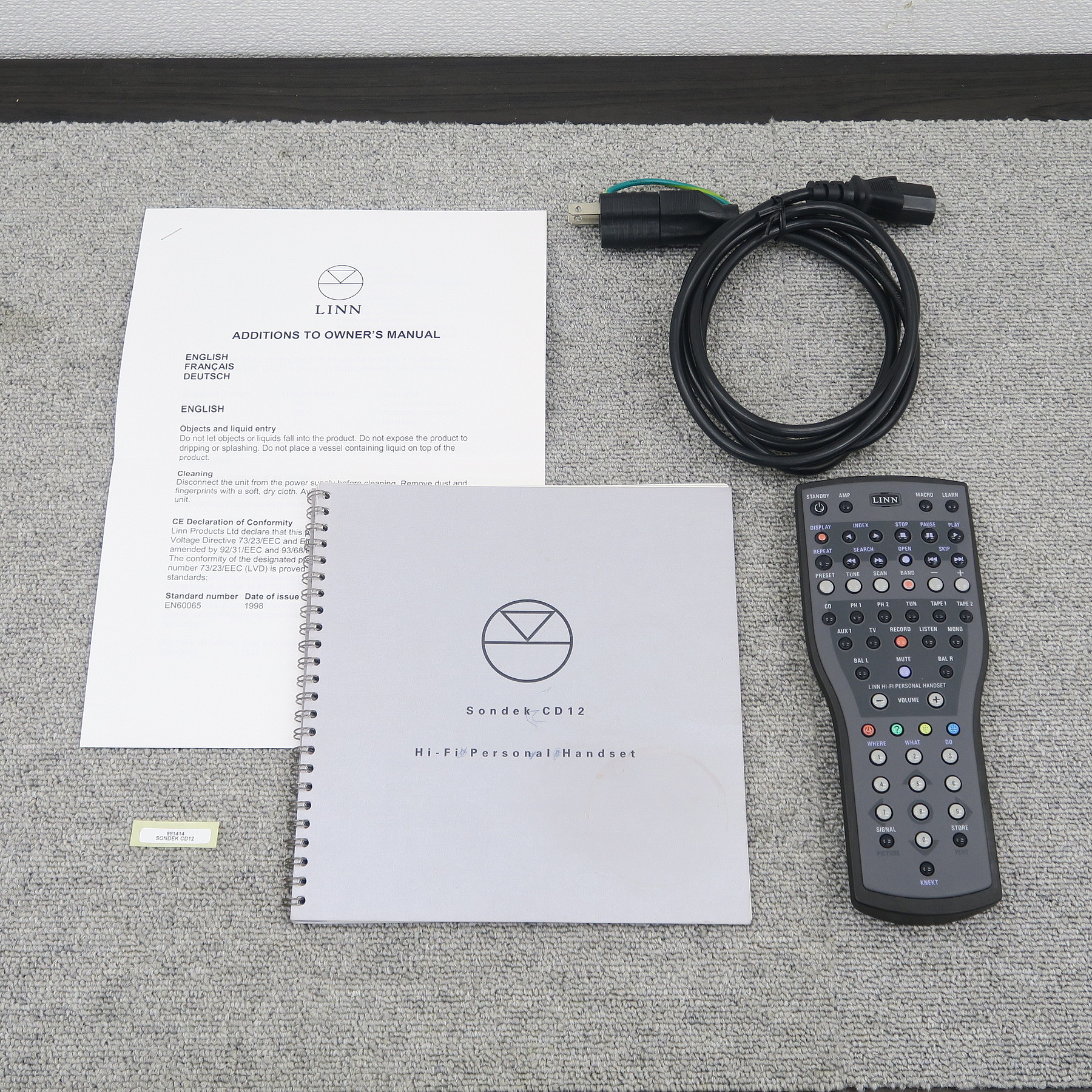 【Sランク】リン LINN CD12 CDデッキ @54838 / 中古オーディオ買取、販売、通販のショップアフロオーディオ横浜