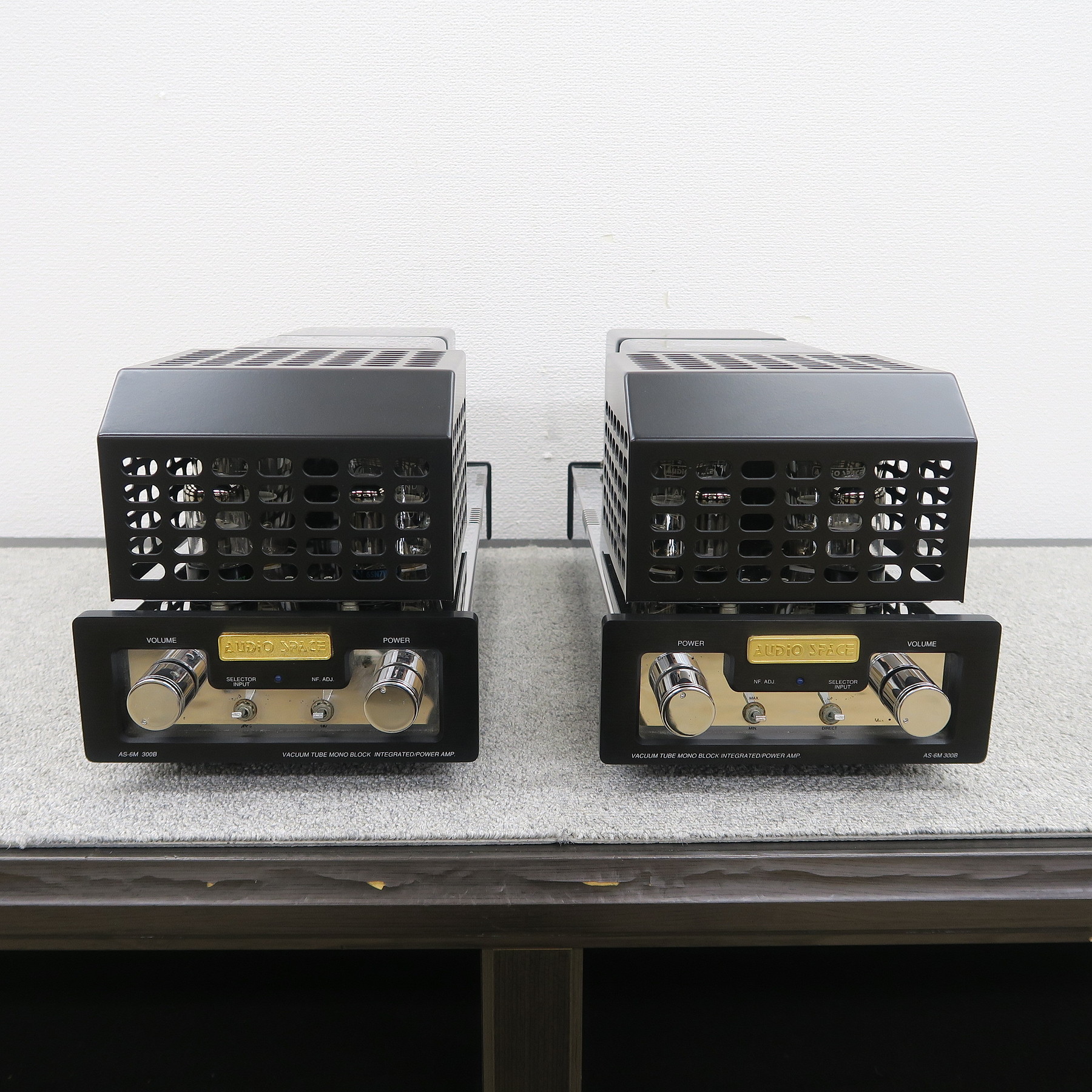 【Bランク】AUDiO SPACE AS-6M 300B PP パワーアンプ オーディオスペース @56161 / 中古オーディオ買取、販売、通販のショップアフロオーディオ横浜