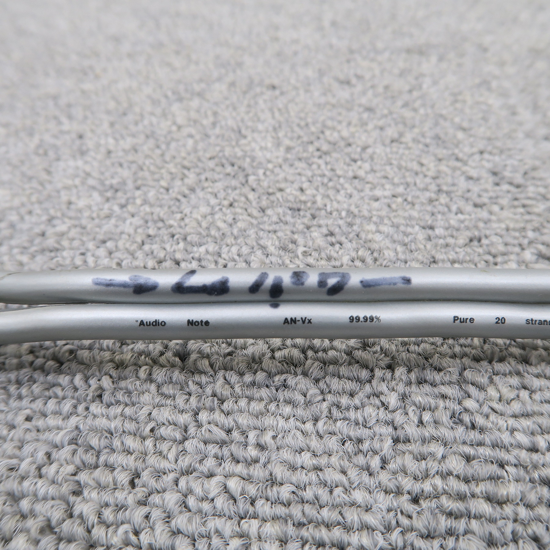 【Bランク】Audio Note UK AN-VX RCA 1.5m RCAケーブル オーディオノートユーケー @56578 / 中古 ...