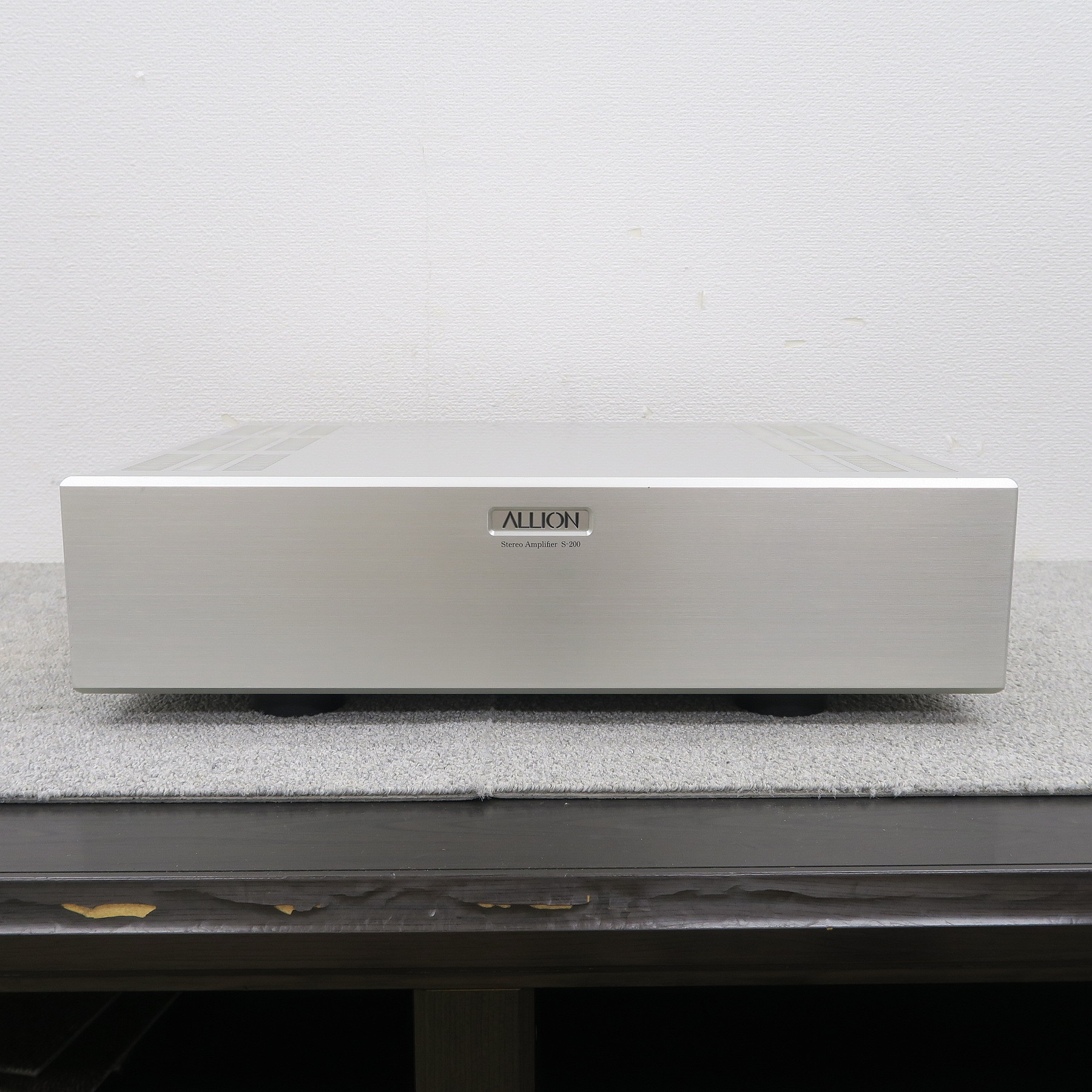 【Bランク】ALLION S-200 パワーアンプ 出水電気 @56796 / 中古オーディオ買取、販売、通販のショップアフロオーディオ横浜