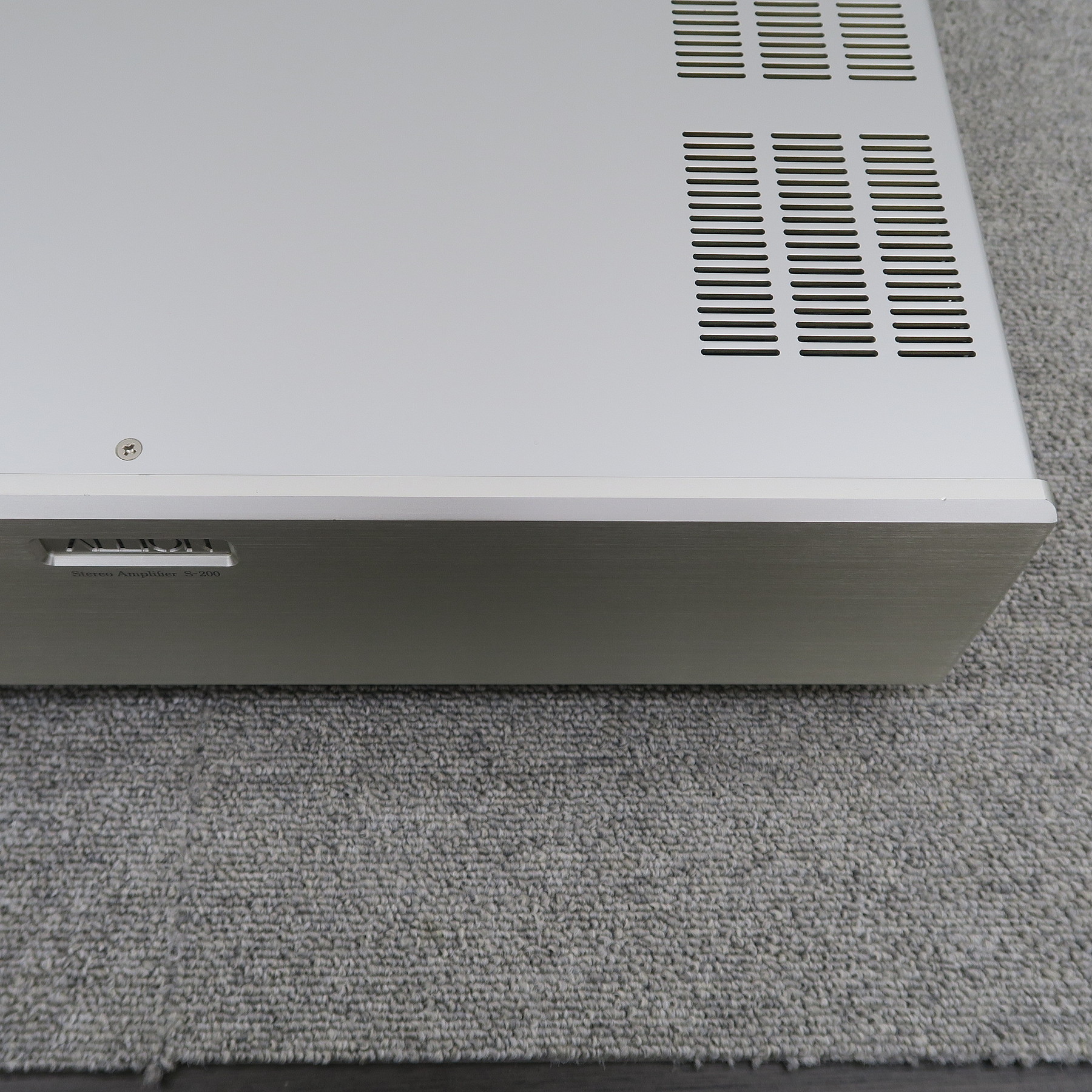 【Bランク】ALLION S-200 パワーアンプ 出水電気 @56796 / 中古オーディオ買取、販売、通販のショップアフロオーディオ横浜