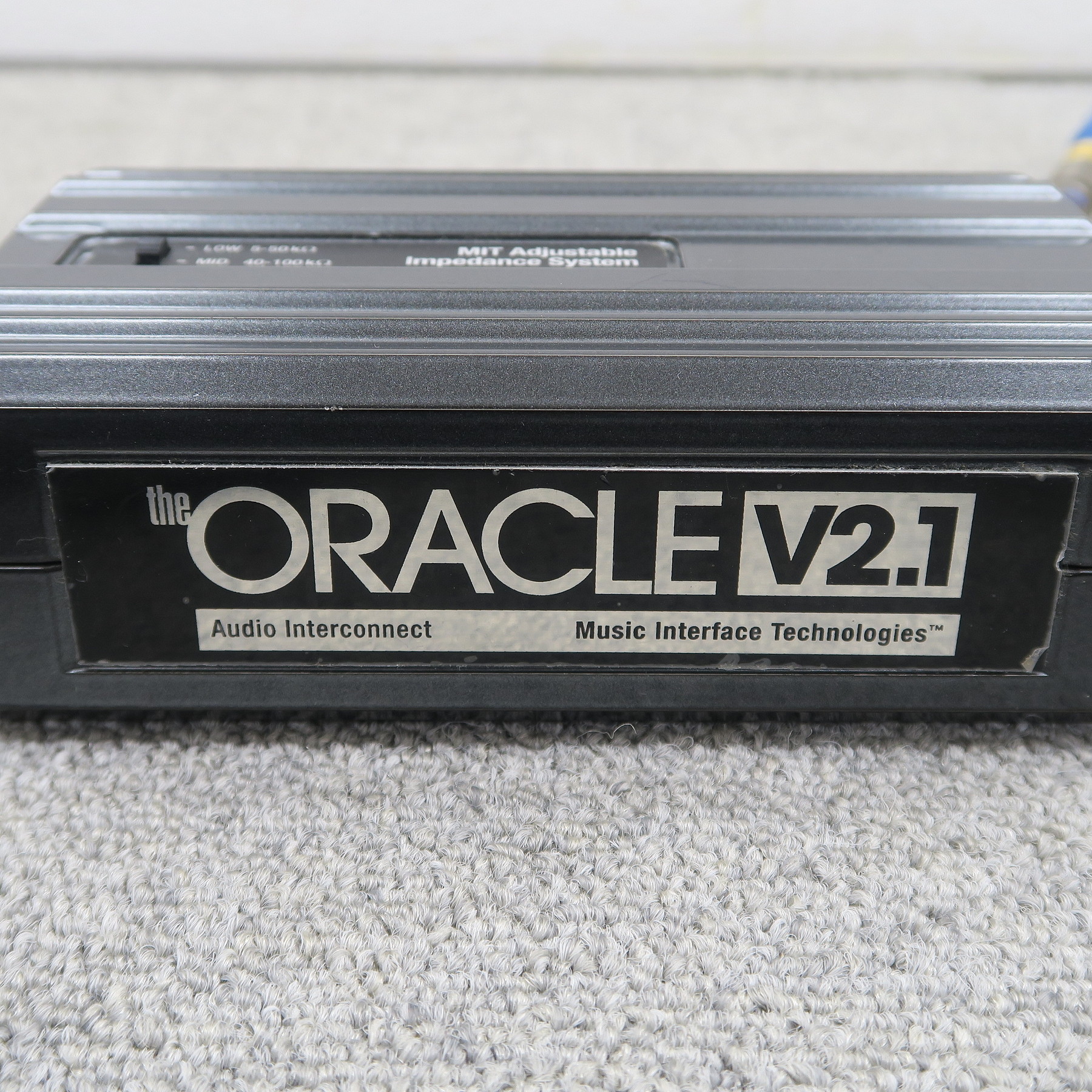 【Bランク】MIT Oracle V2.1 1.0m RCAケーブル エムアイティー @57110 / 中古オーディオ買取、販売、通販のショップアフロオーディオ横浜